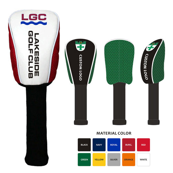 Custom Logo Golf Driver Head Cover — Tournamentshowroom.com