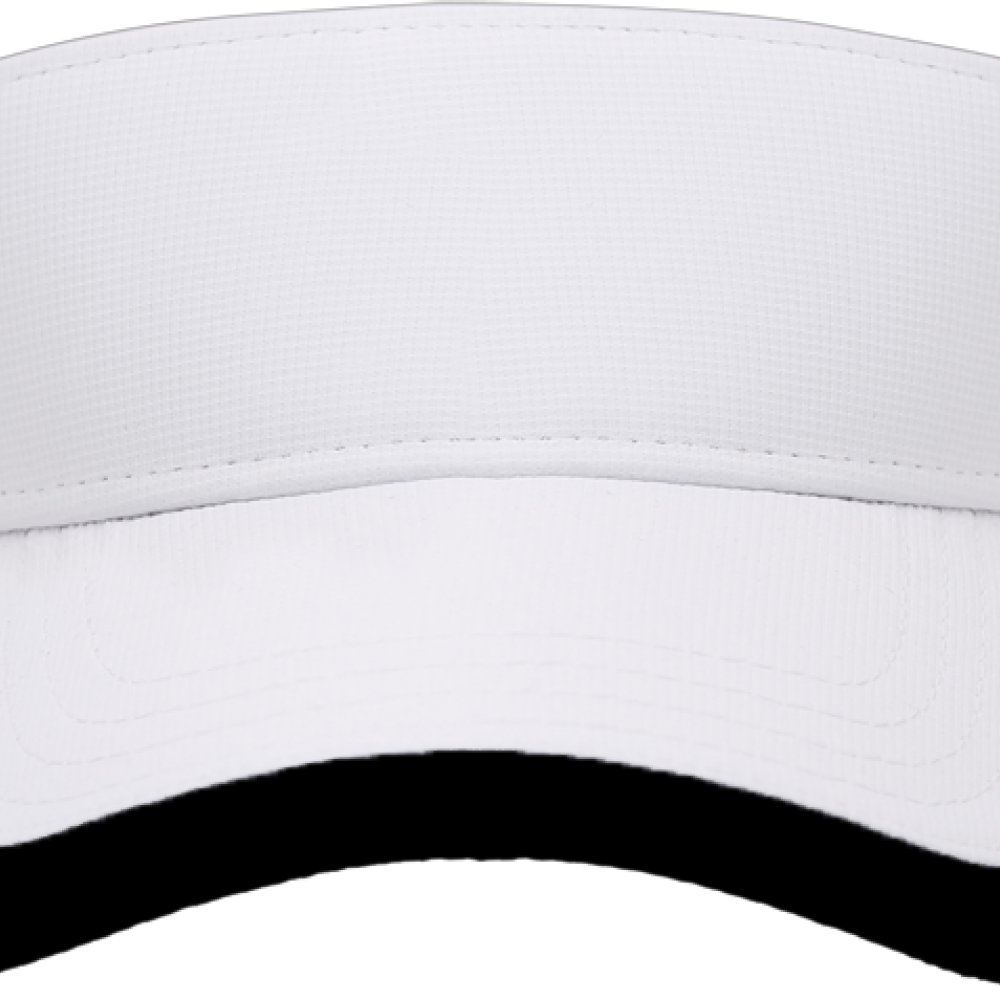 Custom Embroidered Ahead Textured Poly Visor Golf Cap ...